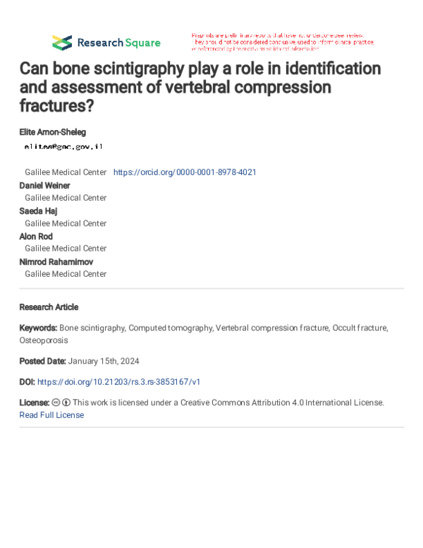 (PDF) Can bone scintigraphy play a role in identification and ...