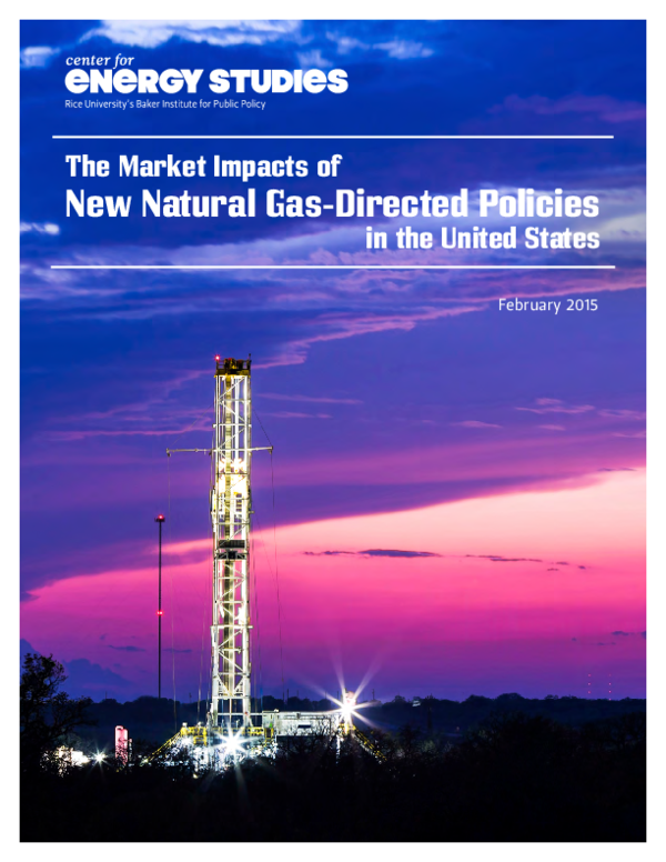 (PDF) The Market Impacts of New Natural Gas-Directed Policies in the ...