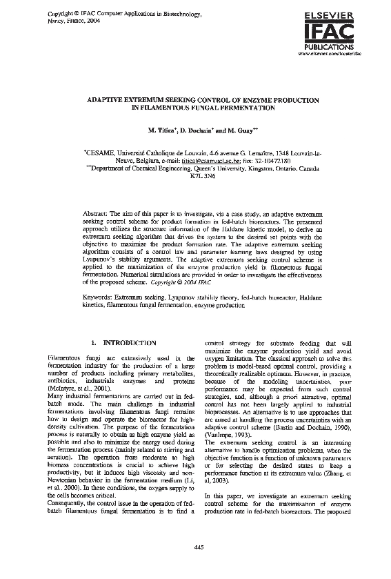 (PDF) Maximizing Enzyme Production in Fungal Fermentation
