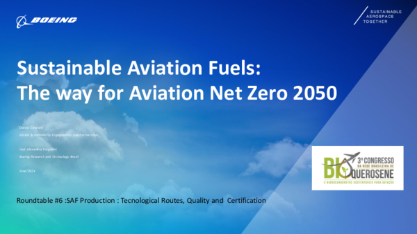 (PDF) Sustainable Aviation Fuels: The way for Aviation Net Zero 2050