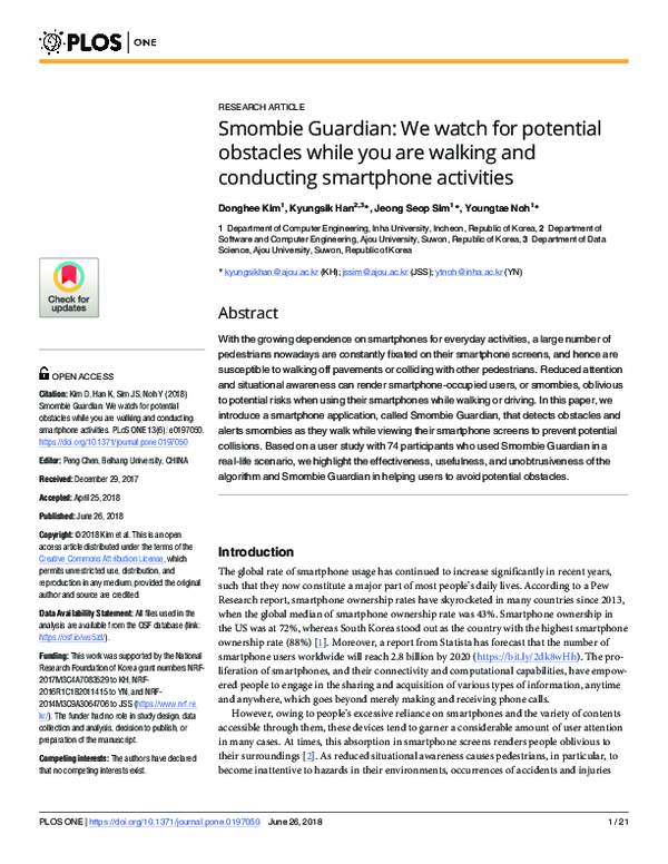 (PDF) Smombie Guardian: We watch for potential obstacles while you are ...