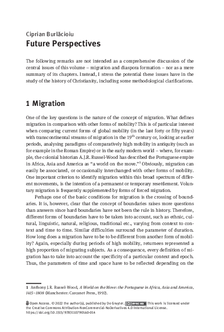 (PDF) Future Perspectives