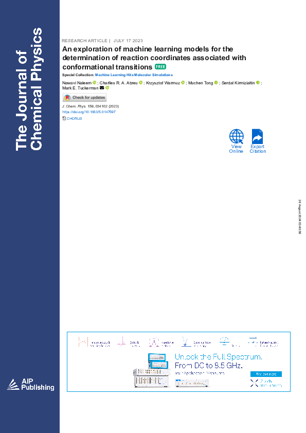 (PDF) An exploration of machine learning models for the determination ...