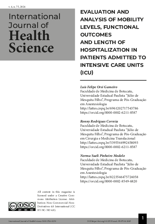 (PDF) EVALUATION AND ANALYSIS OF MOBILITY LEVELS, FUNCTIONAL OUTCOMES ...