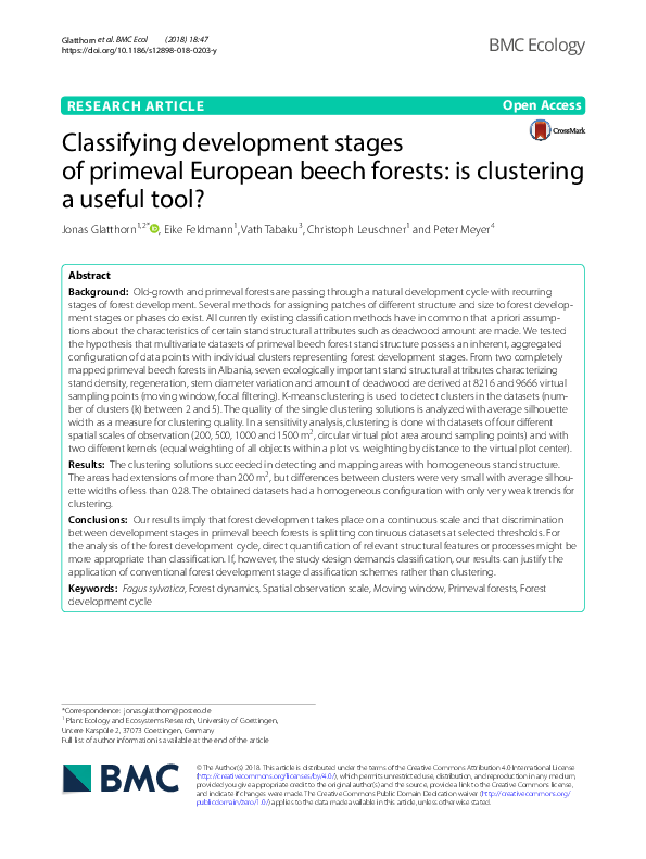 (PDF) Classifying development stages of primeval European beech forests ...