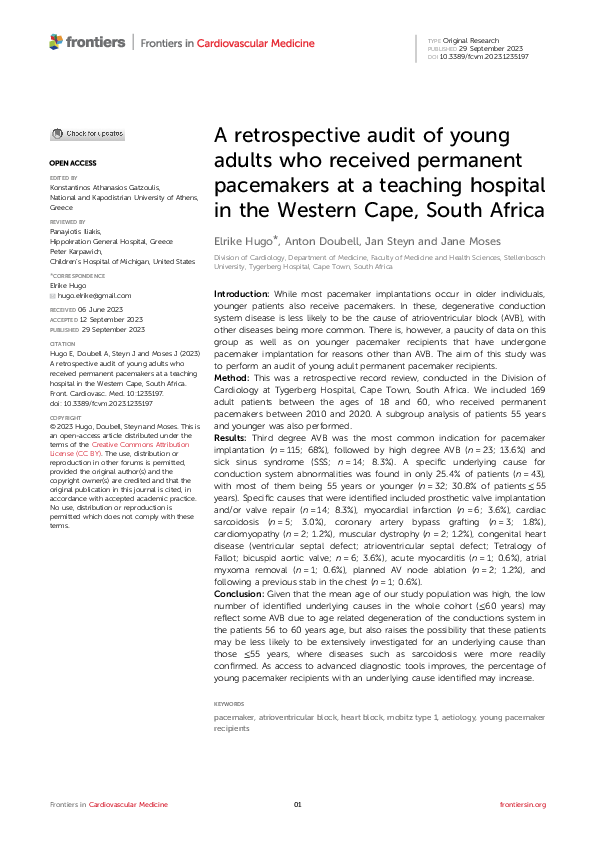 (PDF) A retrospective audit of young adults who received permanent ...