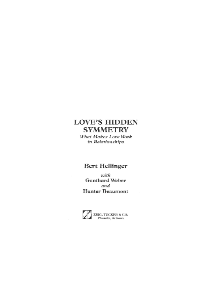 (PDF) Love's Hidden Symmetry: What Makes Love Work in Relationships ...