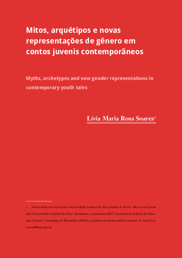 (PDF) Mitos, arquétipos e novas representações de gênero em contos ...
