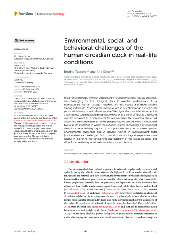(PDF) Environmental, social, and behavioral challenges of the human ...