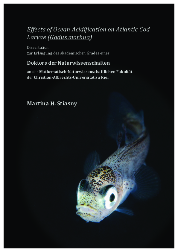 (PDF) Effects of Ocean Acidification on Atlantic Cod Larvae (Gadus morhua)