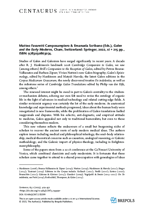 (PDF) Book review: Matteo Favaretti Camposampiero & Emanuela Scribano ...