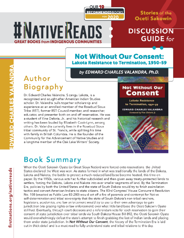 (PDF) Not Without Our Consent Discussion Guide