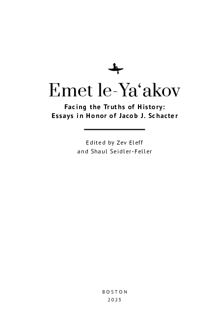 (PDF) The Slifkin Affair: Contexts, Texts, and Subtexts of Israeli and ...