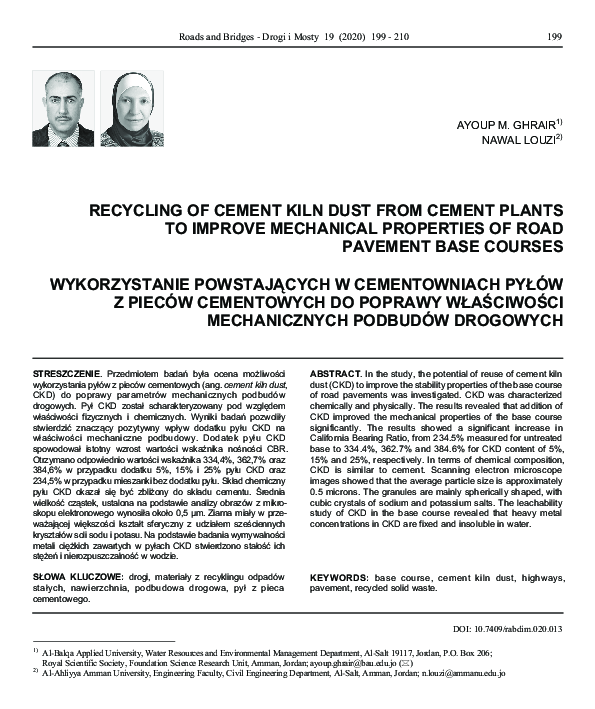(PDF) Recycling of cement kiln dust from cement plants to improve ...