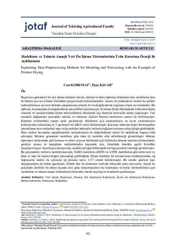 Pdf Explaining Data Preprocessing Methods For Modeling And