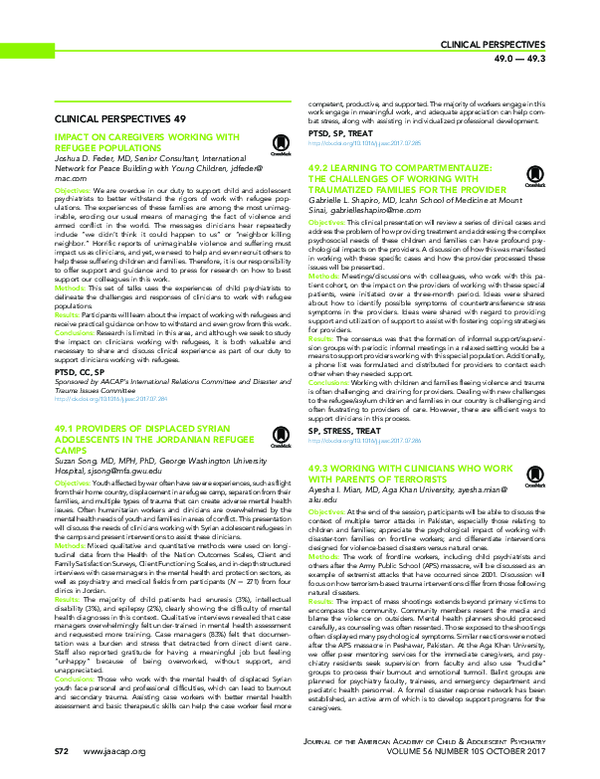 (PDF) 49.2 Learning to Compartmentalize: The Challenges of Working With ...