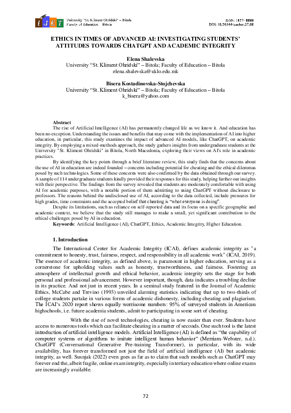 (PDF) Ethics in Times of Advanced AI: Investigating Students’ Attitudes ...