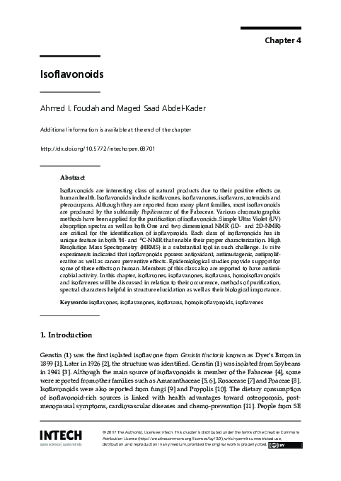 (PDF) Isoflavonoids