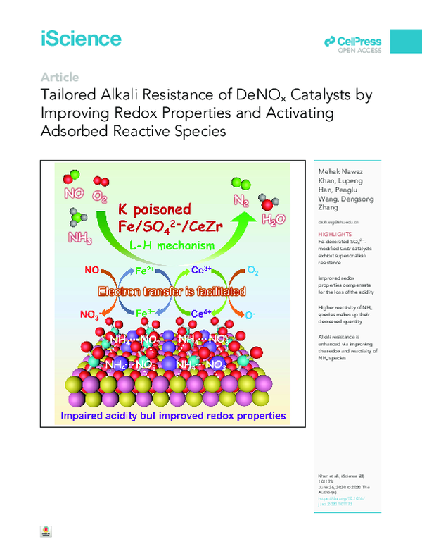(PDF) Tailored Alkali Resistance of DeNOx Catalysts by Improving Redox ...