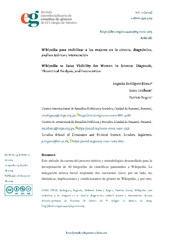 (PDF) Wikpedia para visibilizar a las mujeres en la ciencia ...