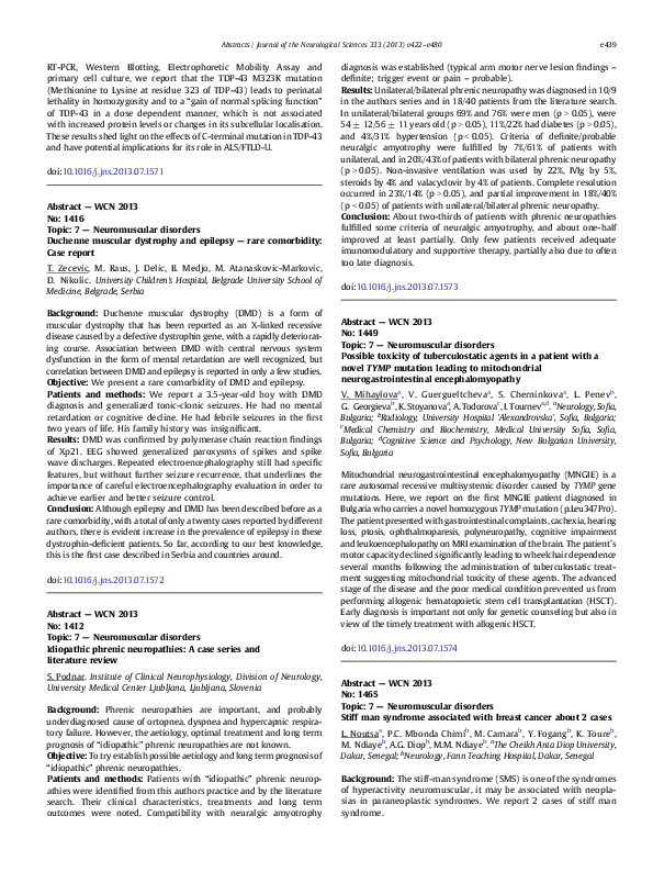 (PDF) Duchenne muscular dystrophy and epilepsy — rare comorbidity: Case ...