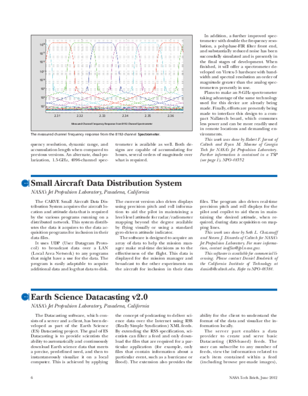 (PDF) Small Aircraft Data Distribution System