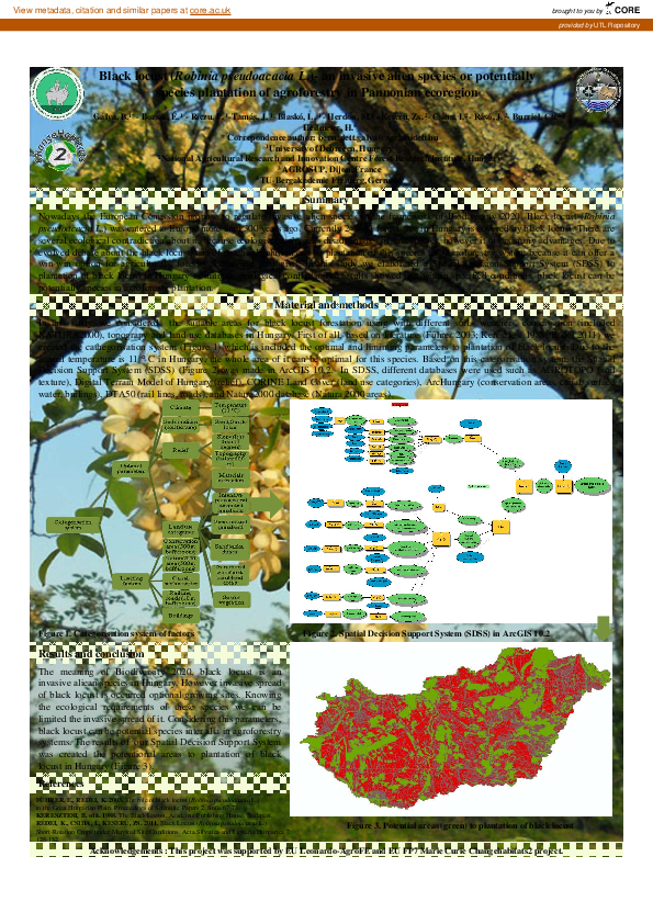 (PDF) Black locust (Robinia pseudoacacia L.) - an invasive alien ...