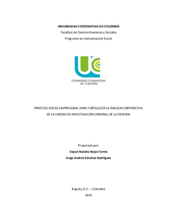 (PDF) Práctica social empresarial para fortalecer la imagen corporativa ...
