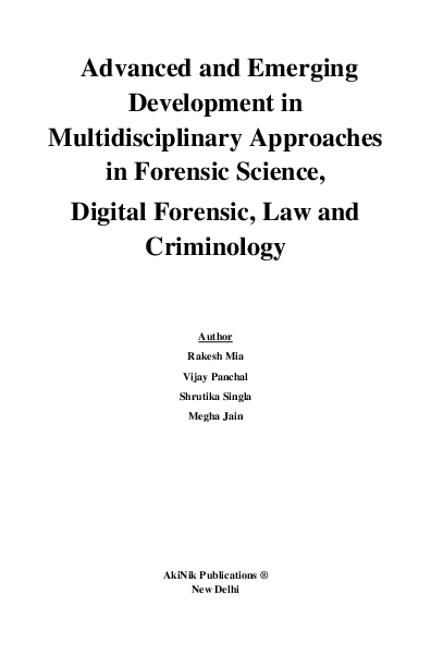 (PDF) Advanced and Emerging Development in Multidisciplinary Approaches ...