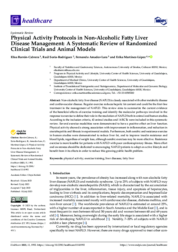 (PDF) Physical Activity Protocols in Non-Alcoholic Fatty Liver Disease ...
