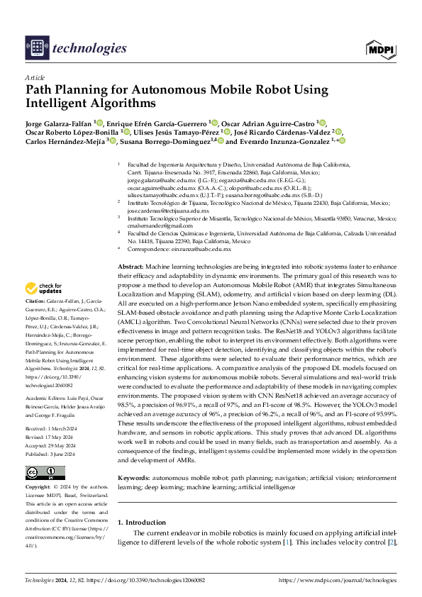 (PDF) Path Planning for Autonomous Mobile Robot Using Intelligent Algorithms