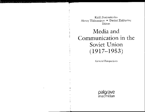 (PDF) Soviet Surveillance: Top-down Extraction of Bottom-up Messages