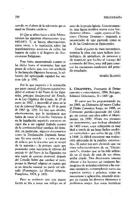 (PDF) L. CHIAPPETTA, Prontuario di Diritto Canonico e Concordatario ...