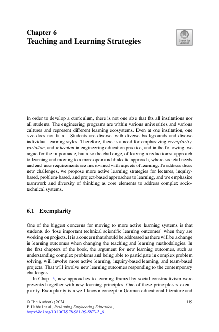 (PDF) Teaching and Learning Strategies