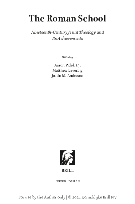 (PDF) “Between Aquinas and Scotus: Matthias Scheeben on the Purpose of ...