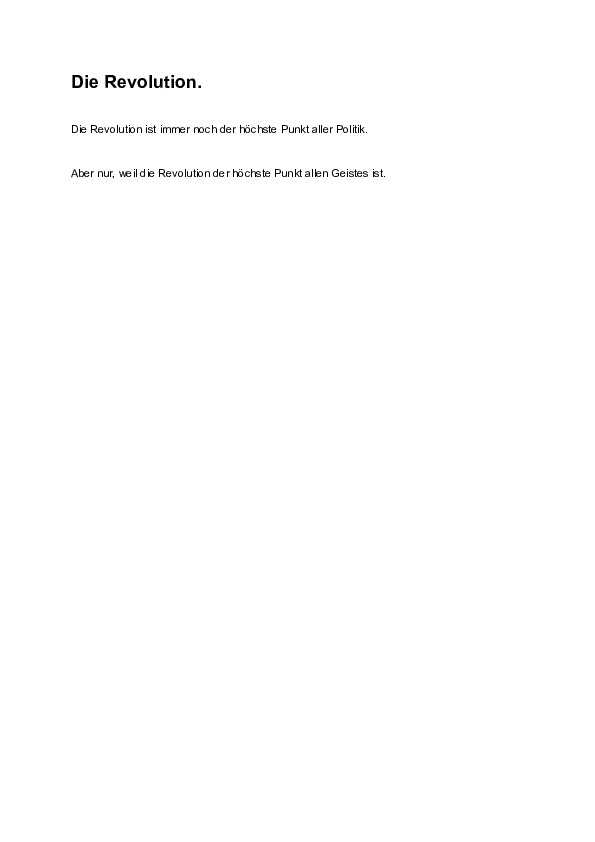 (PDF) Die Revolution