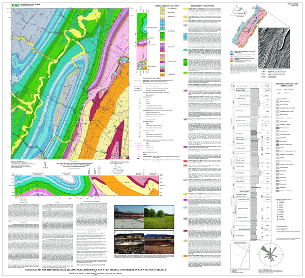 (PDF) Geologic map of the White Hall quadrangle, Frederick County ...