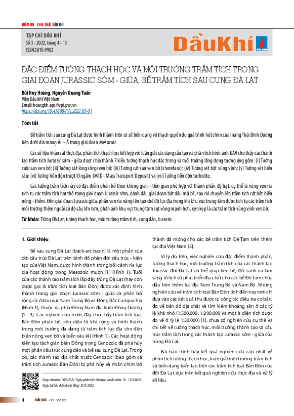 (PDF) Early-Middle Jurassic lithological and depositional facies of the ...