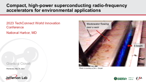 (PDF) Compact, high-power superconducting radio-frequency accelerators for environmental ...