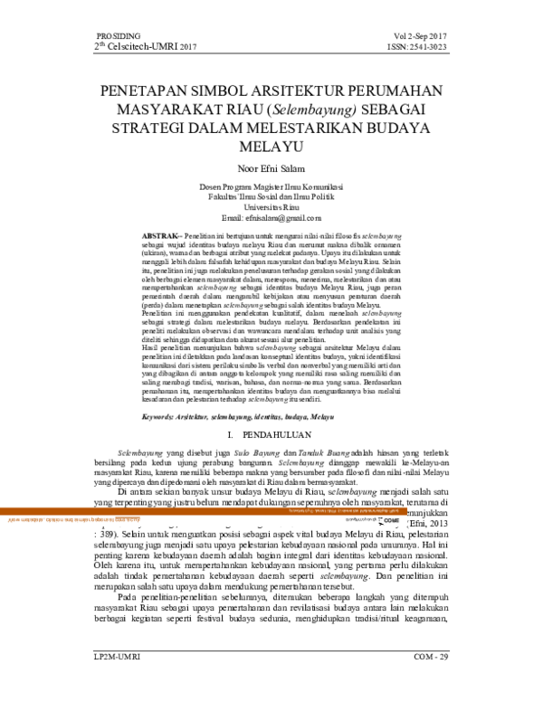 (PDF) PENETAPAN SIMBOL ARSITEKTUR PERUMAHAN MASYARAKAT RIAU ...
