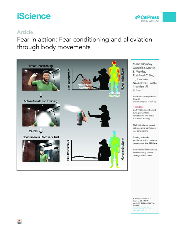 (PDF) Fear in action: Fear conditioning and alleviation through body ...