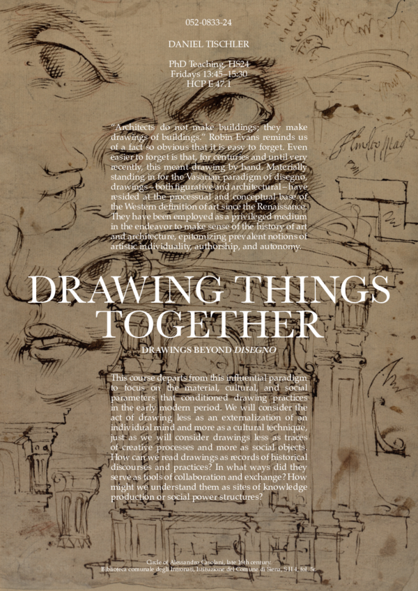 (PDF) Drawing Things Together: Drawings Beyond Disegno [ETH Zurich (CH ...