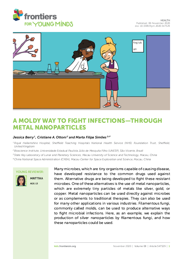 (PDF) A Moldy Way to Fight Infections—Through Metal Nanoparticles