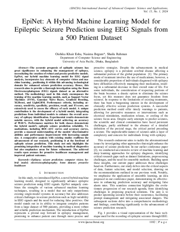 (PDF) EpiNet: A Hybrid Machine Learning Model for Epileptic Seizure ...