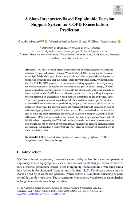 (PDF) A Shap Interpreter-Based Explainable Decision Support System for ...