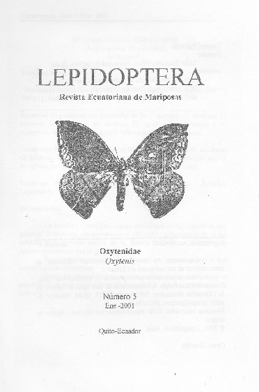 (PDF) Lepidoptera Revista ecuatoriana de mariposas 05