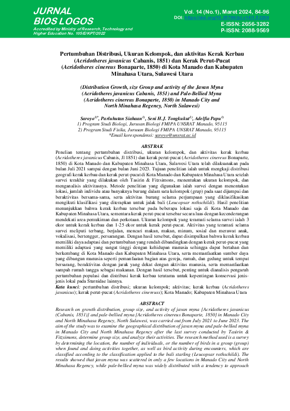 (PDF) Pertumbuhan Distribusi, Ukuran Kelompok, dan aktivitas Kerak ...