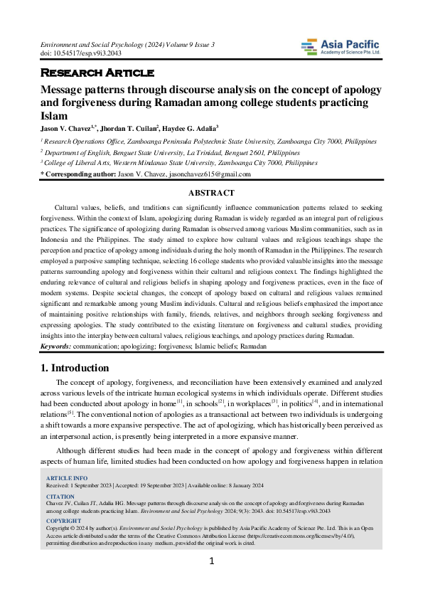 (PDF) Message patterns through discourse analysis on the concept of ...