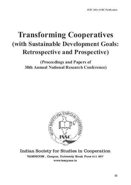 (PDF) A study on role of Agricultural Producers Cooperative Marketing ...