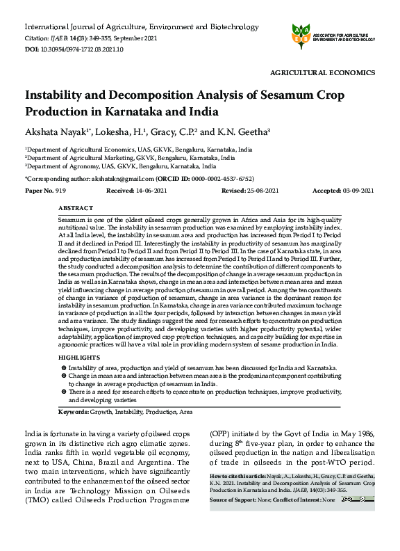(PDF) Determination of Significant Characters for Improving Seed Yield in Soybean (Glycine max L ...